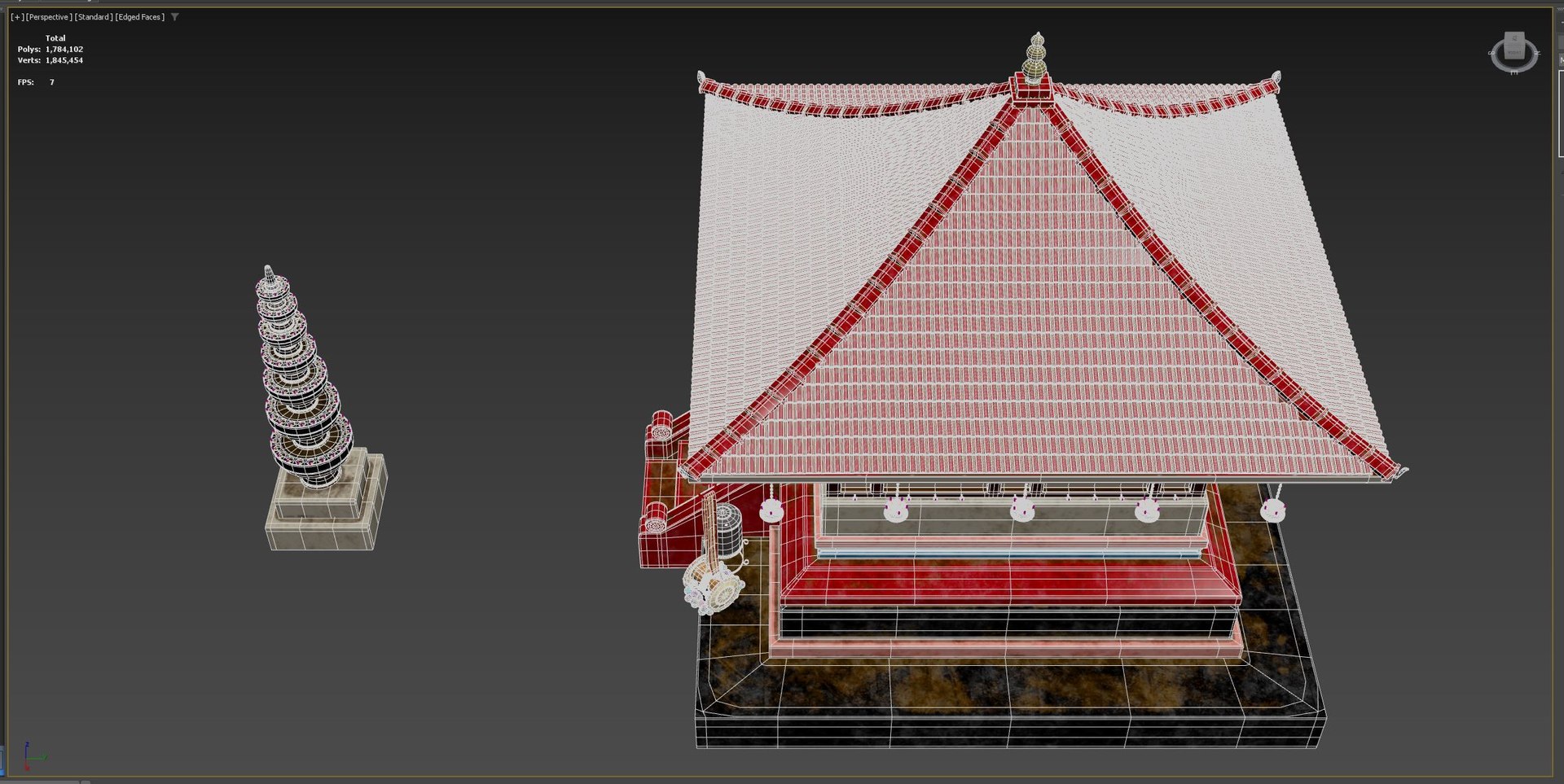 Temple 3D model - TurboSquid 2020812