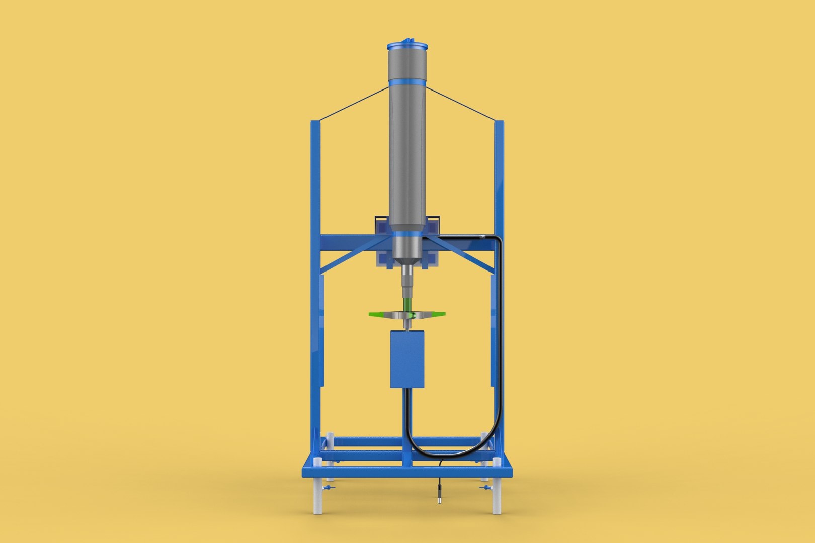 3D SPREADER ROTARY AUTOMATIC FISH FEEDER CENTRIFUGAL Model - TurboSquid ...