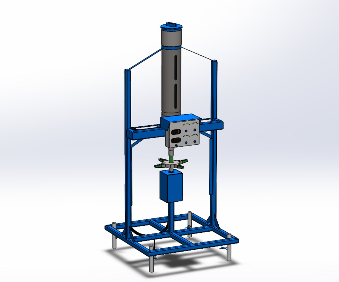 3D SPREADER ROTARY AUTOMATIC FISH FEEDER CENTRIFUGAL Model - TurboSquid ...