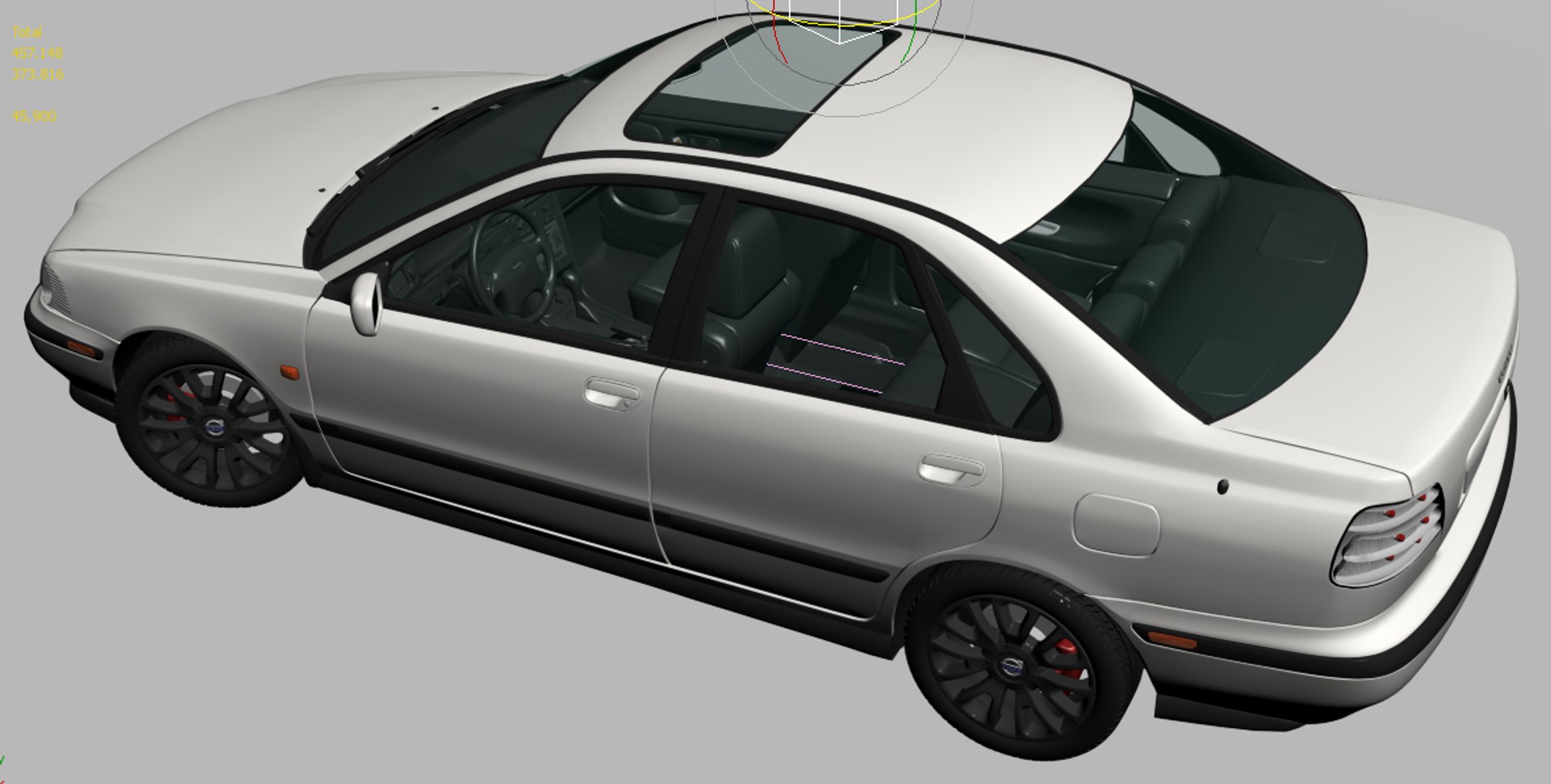 Volvo S40 Sedan 3D model - TurboSquid 2011590