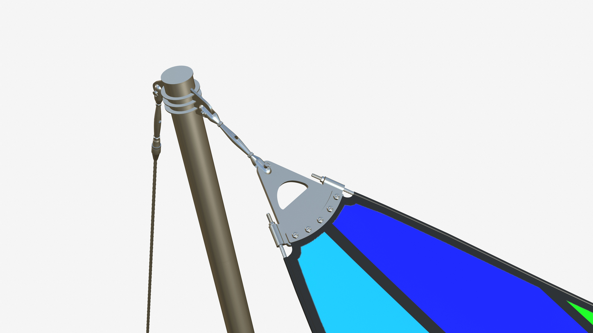 3D Tensile Structures Architecture Colorful model - TurboSquid 1904158