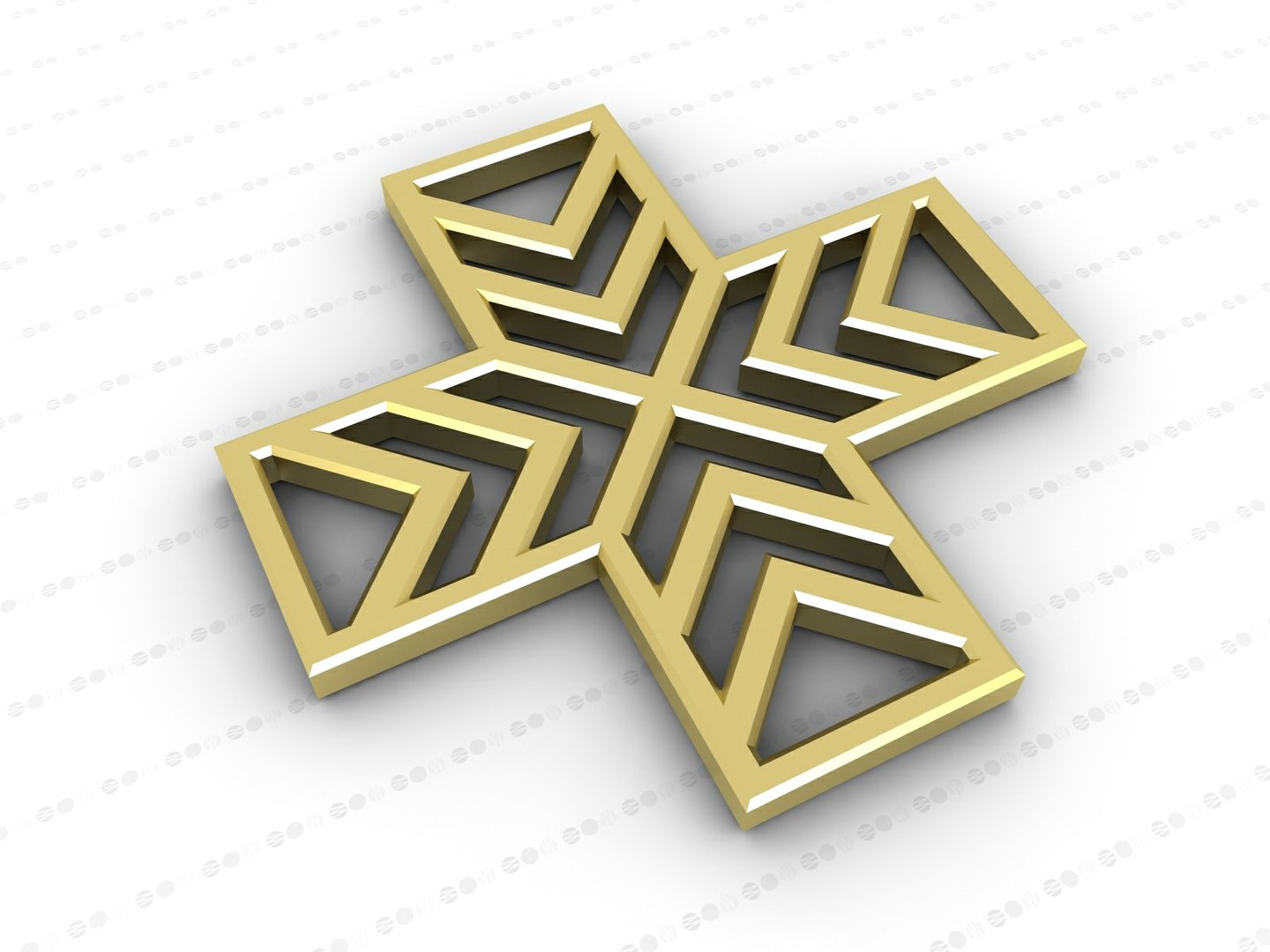 3D Cross Model - TurboSquid 1473679