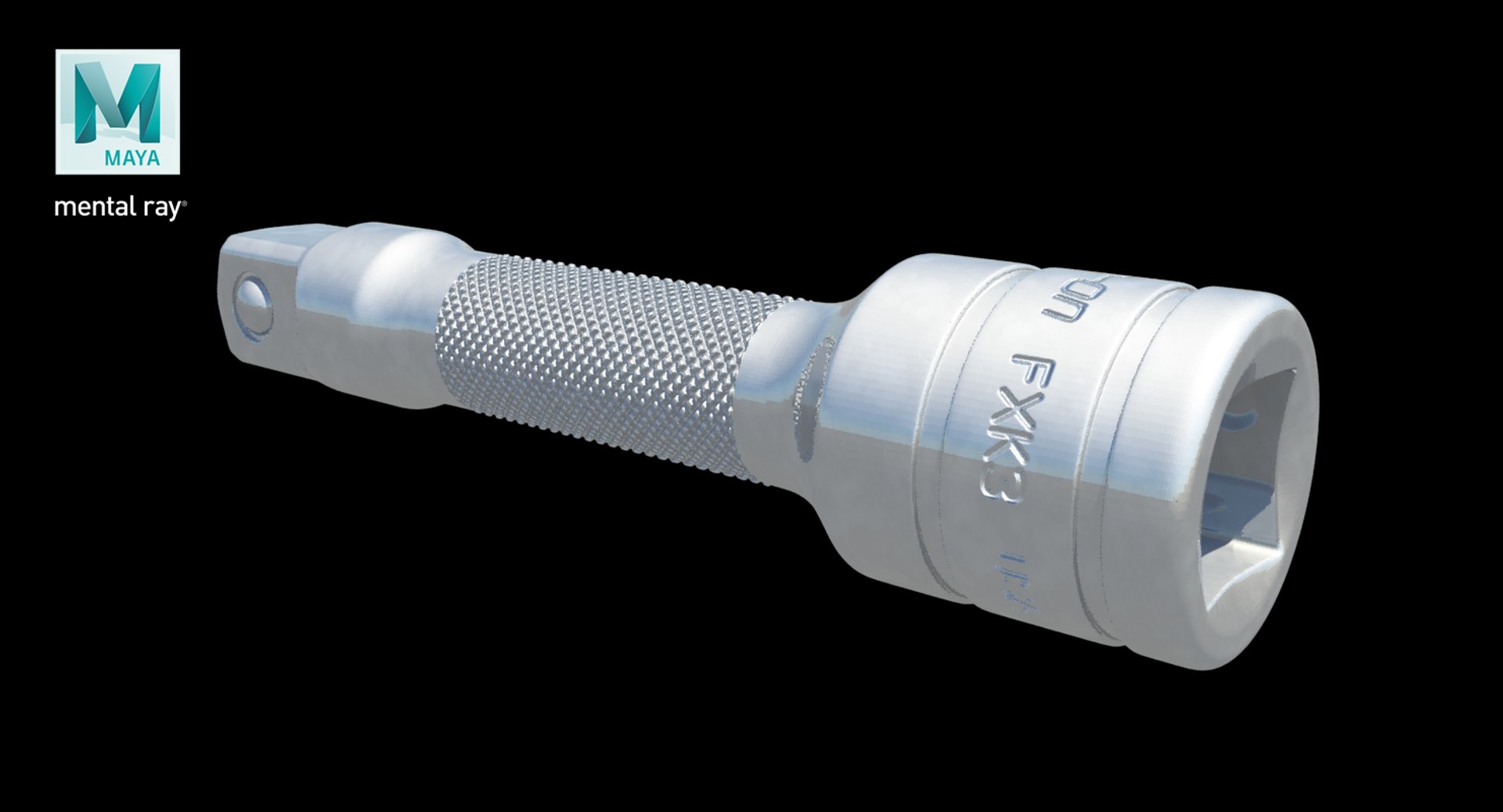 3D Socket Tool Fxk3 3 Model - TurboSquid 1360696