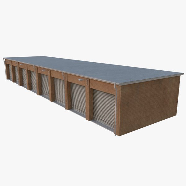 3D model storage facility 2 - TurboSquid 1197867