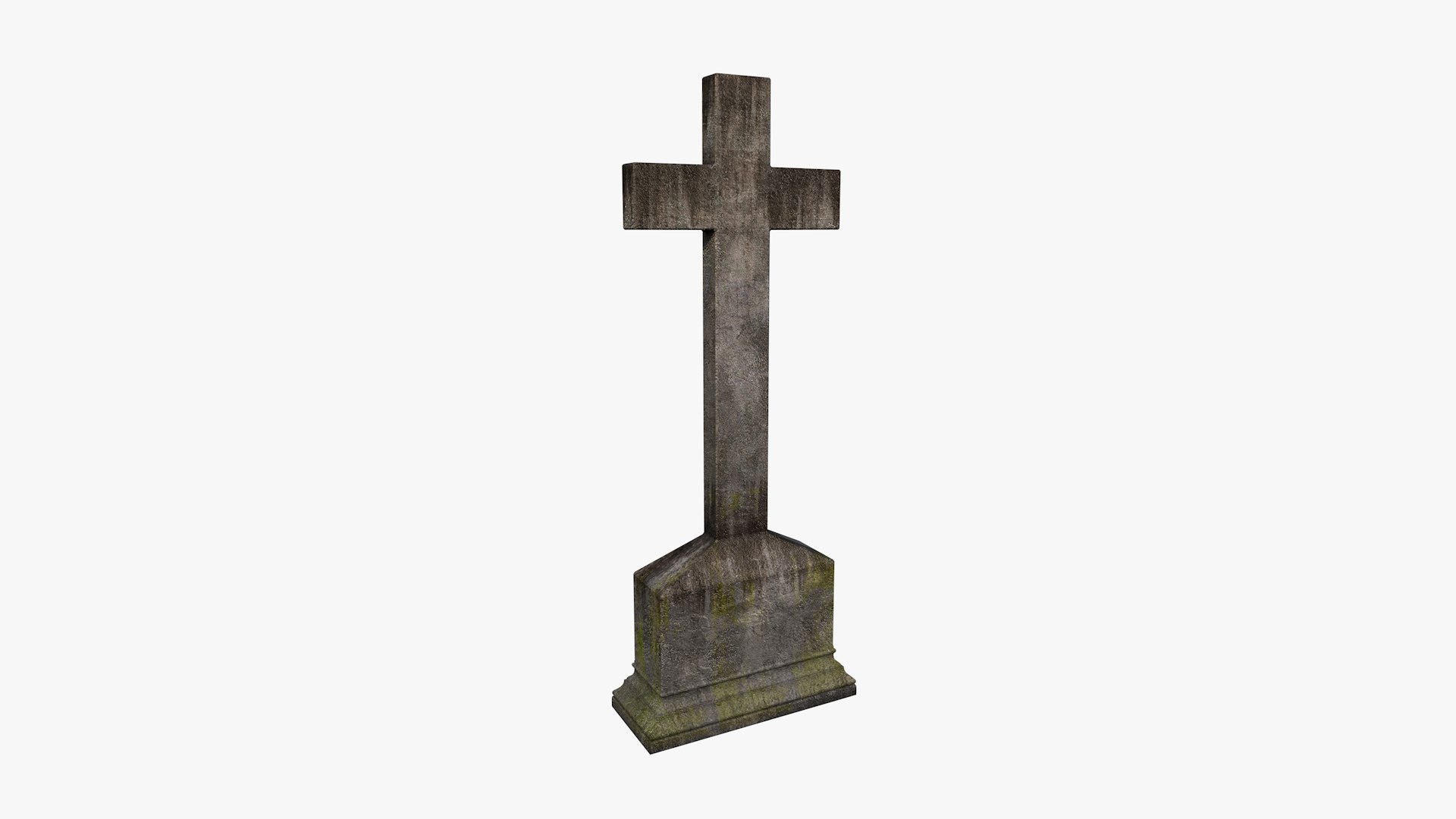3D Model Graveyard Cross - TurboSquid 1969248