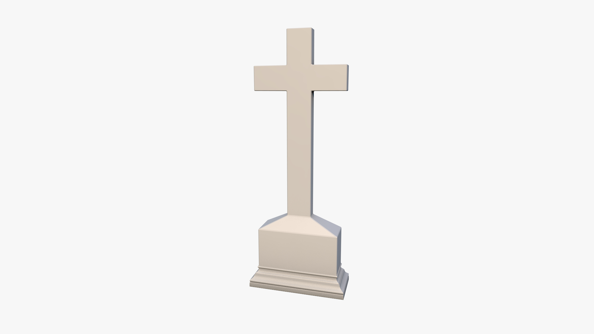 3D Model Graveyard Cross - TurboSquid 1969248