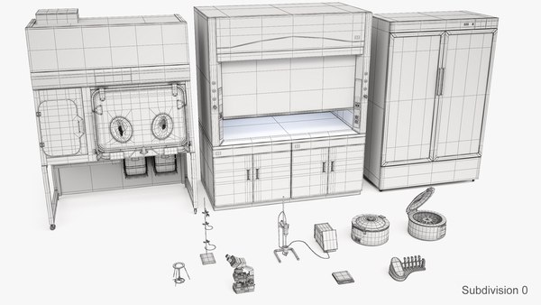modelo 3d Equipo de laboratorio químico - TurboSquid 2109104