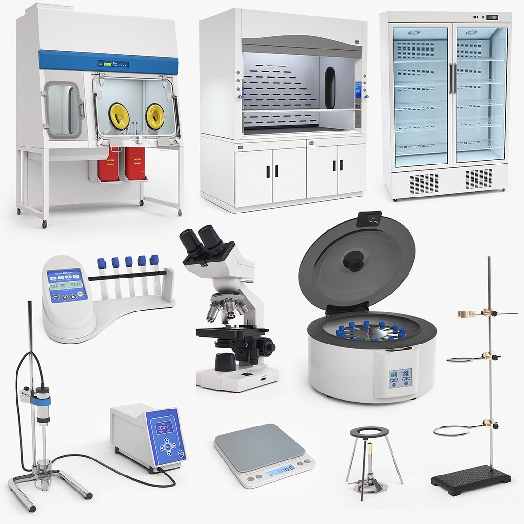 Chemical Laboratory Equipment 3D model - TurboSquid 2109104