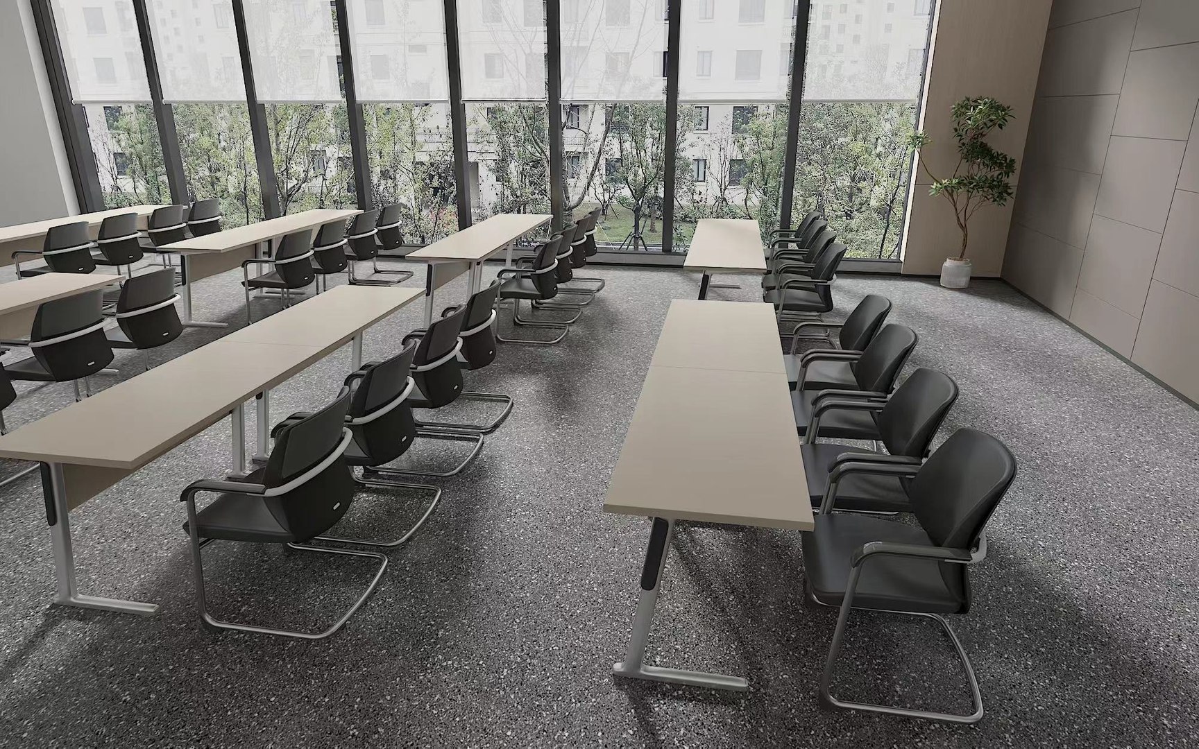 3D Modern Classroom Model - TurboSquid 2210253