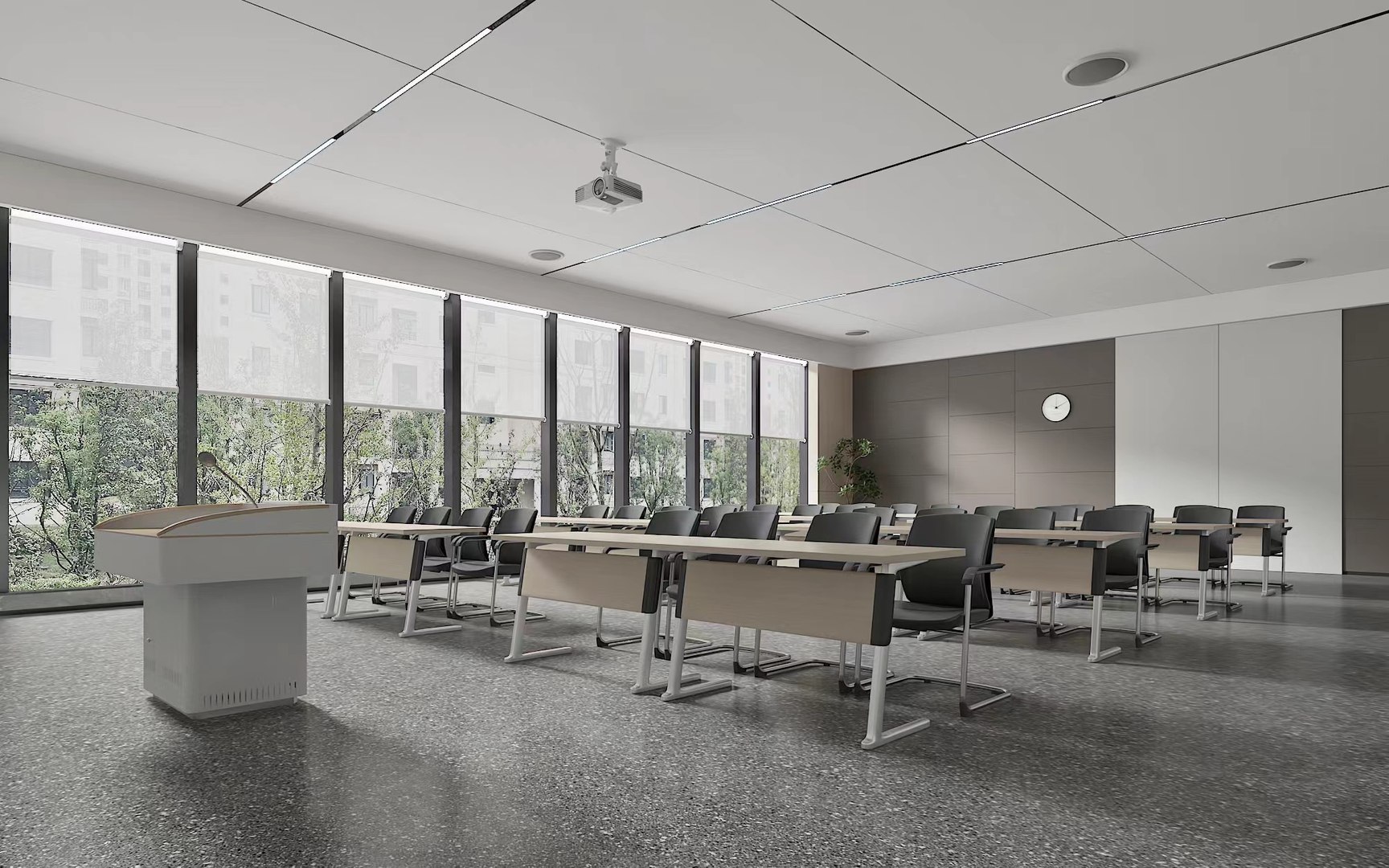 3D Modern Classroom Model - TurboSquid 2210253