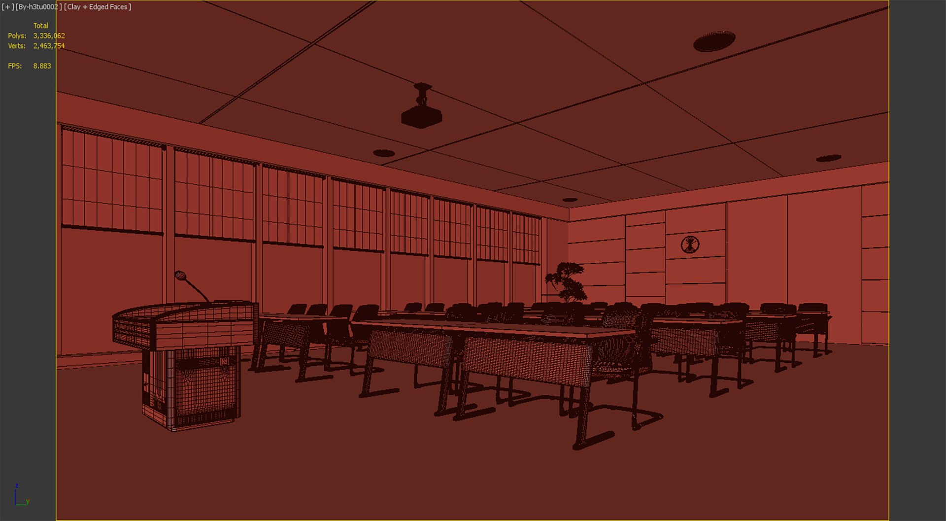 3D Modern Classroom Model - TurboSquid 2210253