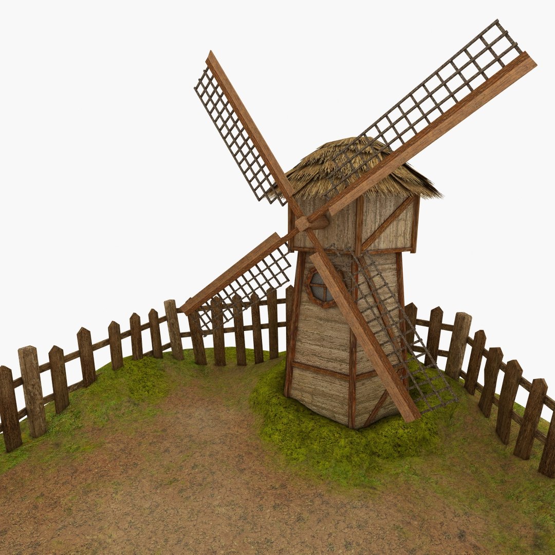 Hobbit Windmill Glade 3d Max
