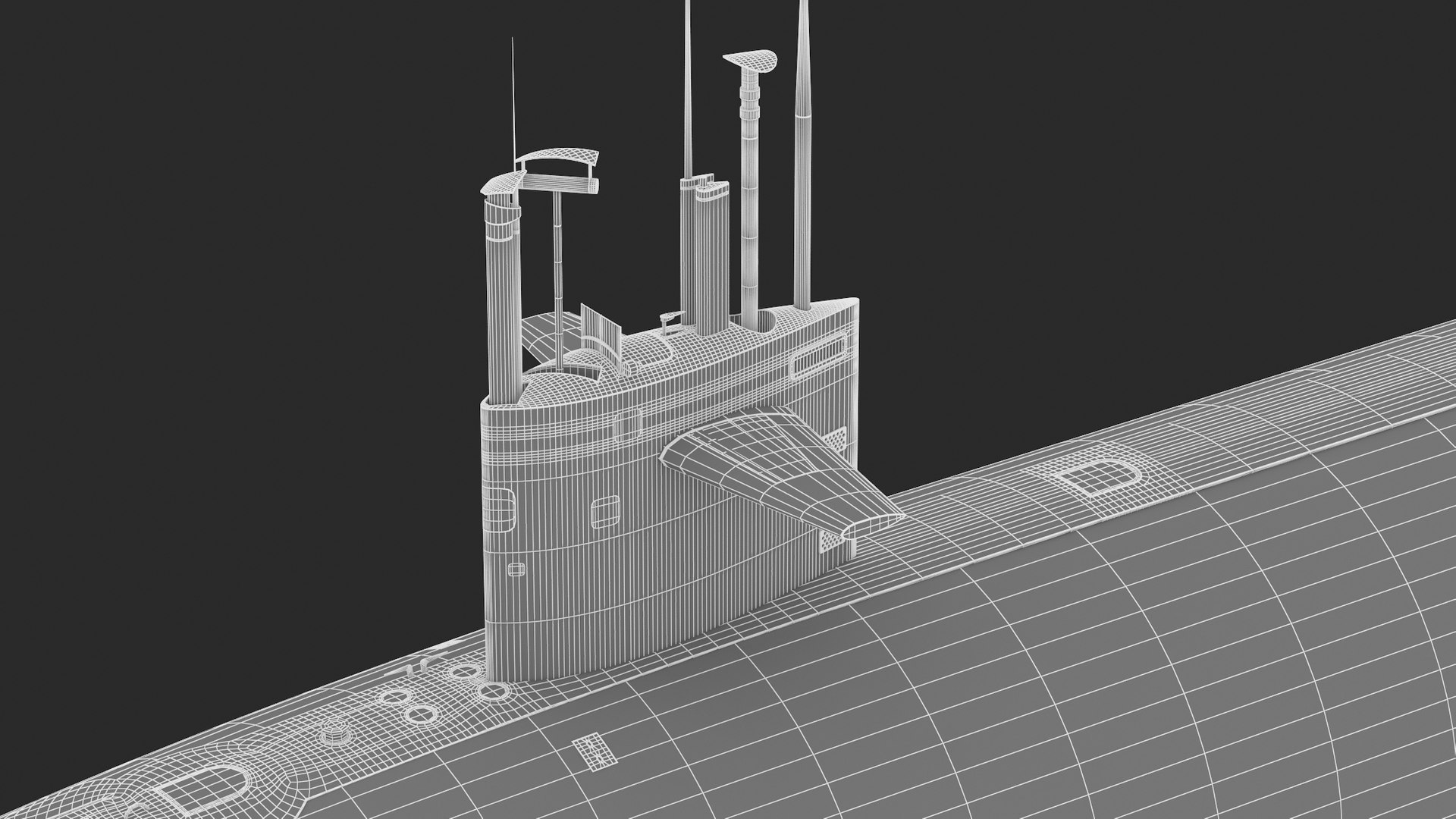 Uss Permit Ssn-594 3D Model - TurboSquid 1663949