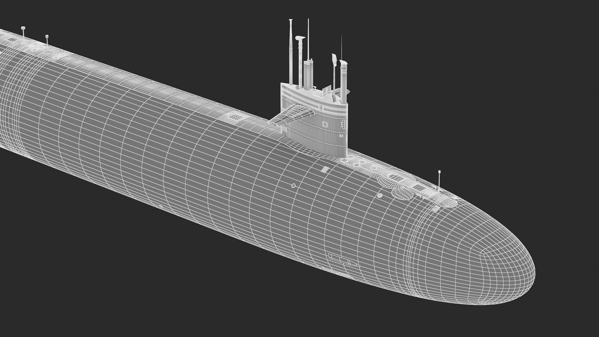 Uss permit ssn-594 3D model - TurboSquid 1663949