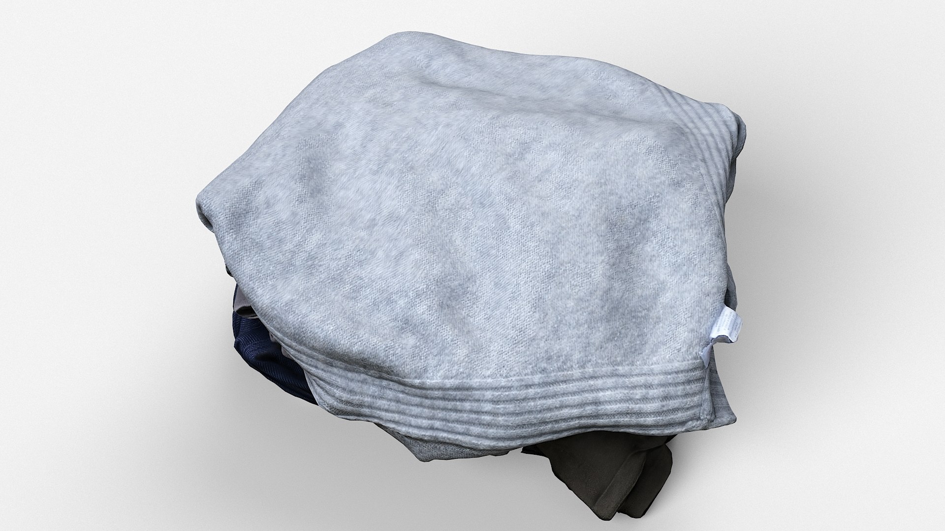 3D Pile Clothes Model - TurboSquid 1657526