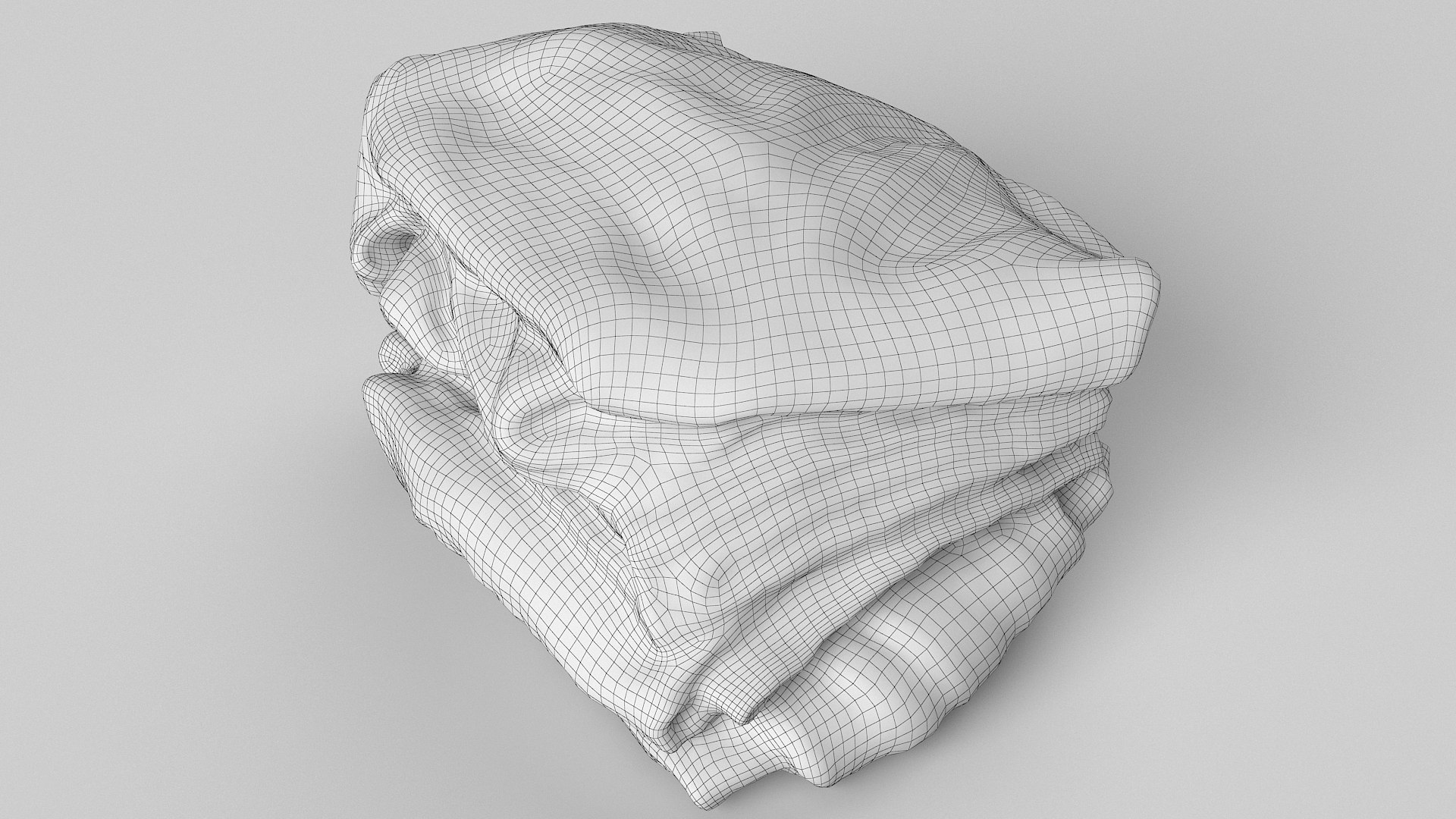 3D Pile Clothes Model - TurboSquid 1657526
