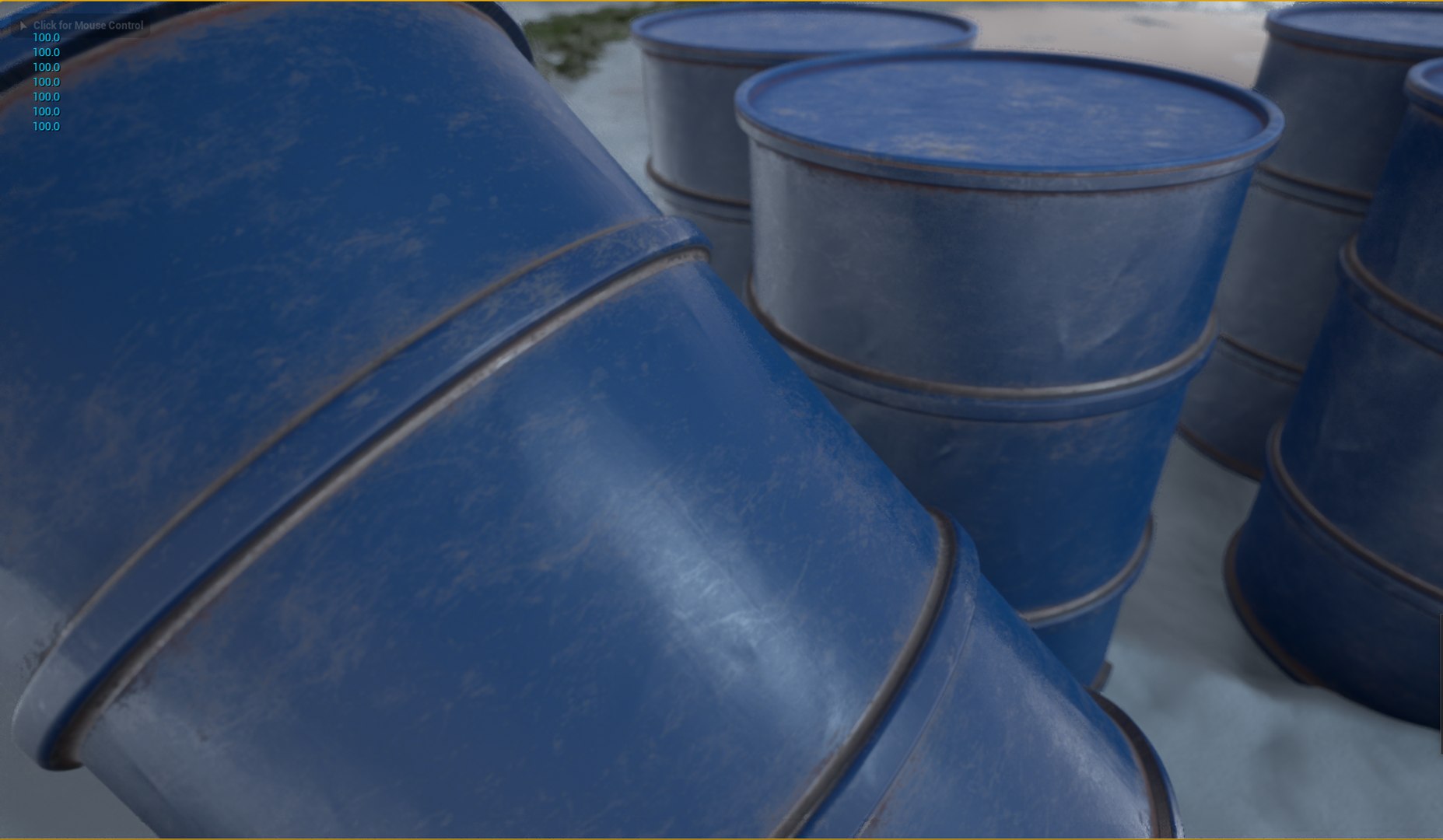 metal barrel 3d fbx