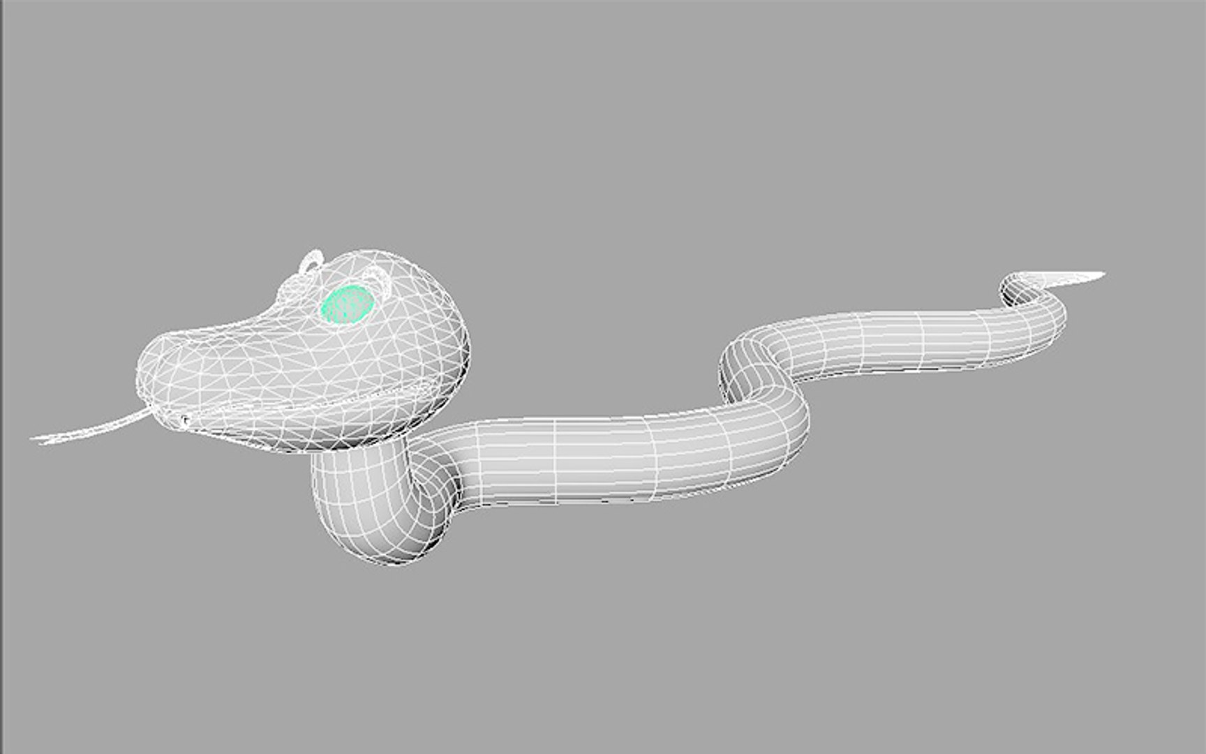 3D Snake Cartoon - TurboSquid 1340247