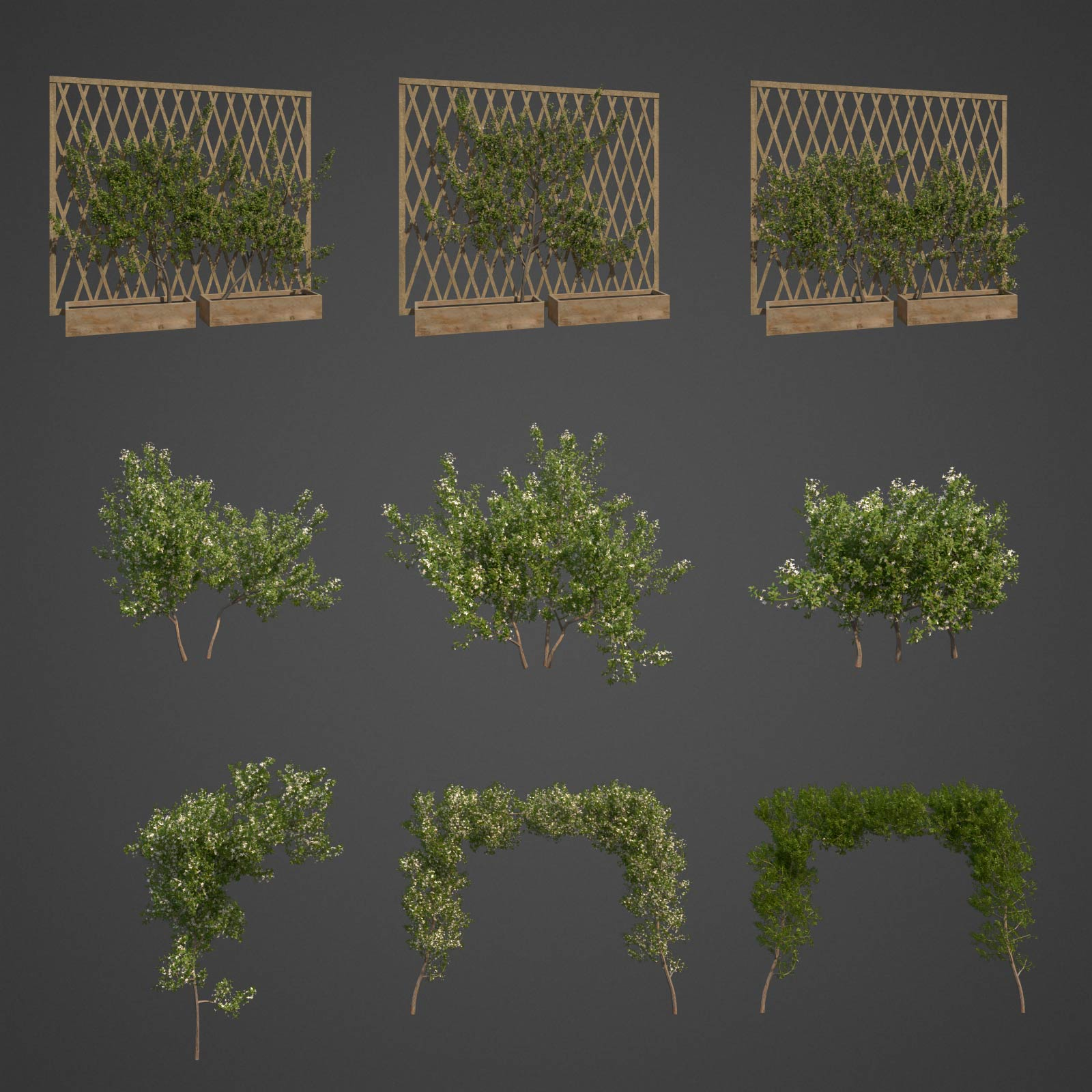 Garden 3D model - TurboSquid 1677009