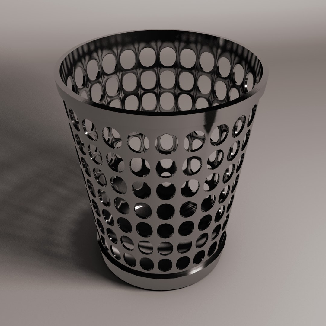 3d Garbage Bin Model
