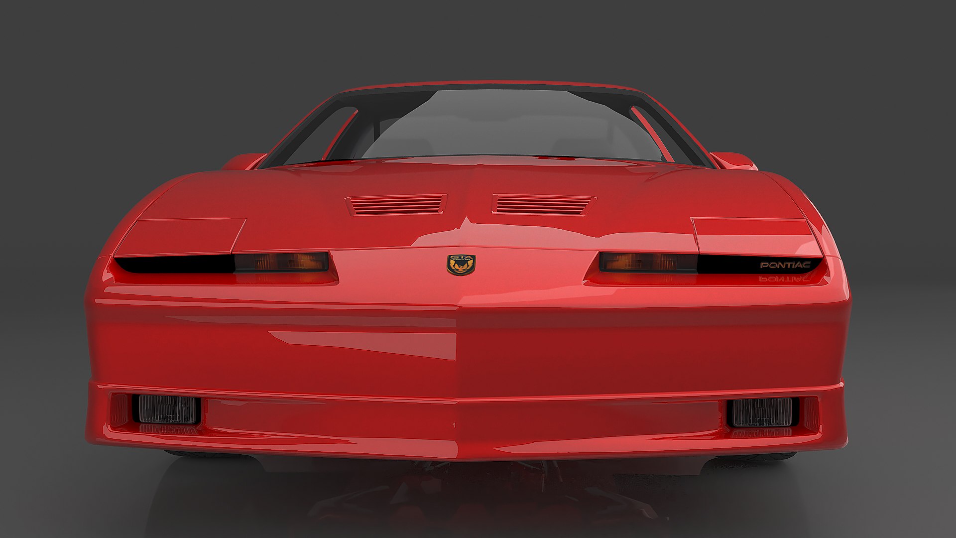 1987 Pontiac Firebird Trans Am Model - TurboSquid 2213962