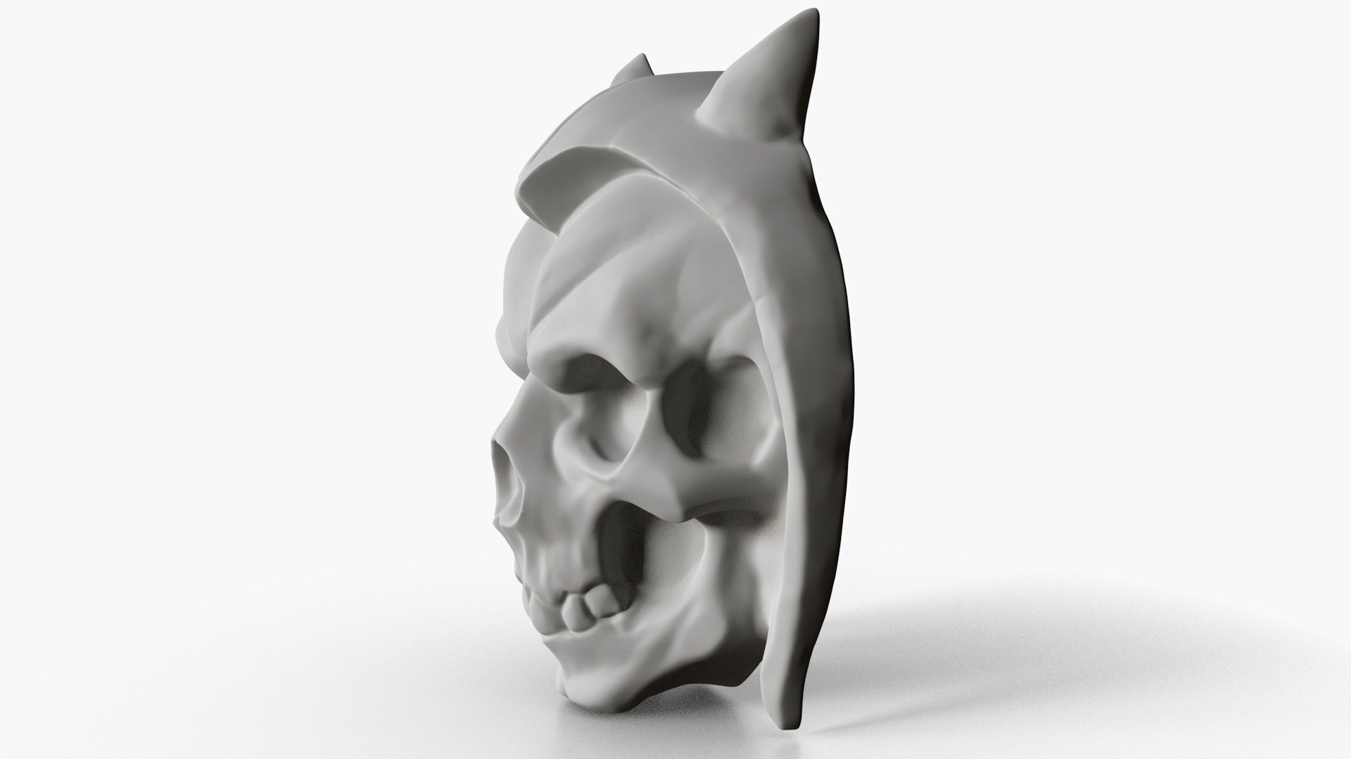 Skull Relief 412 3D Model - TurboSquid 2286353