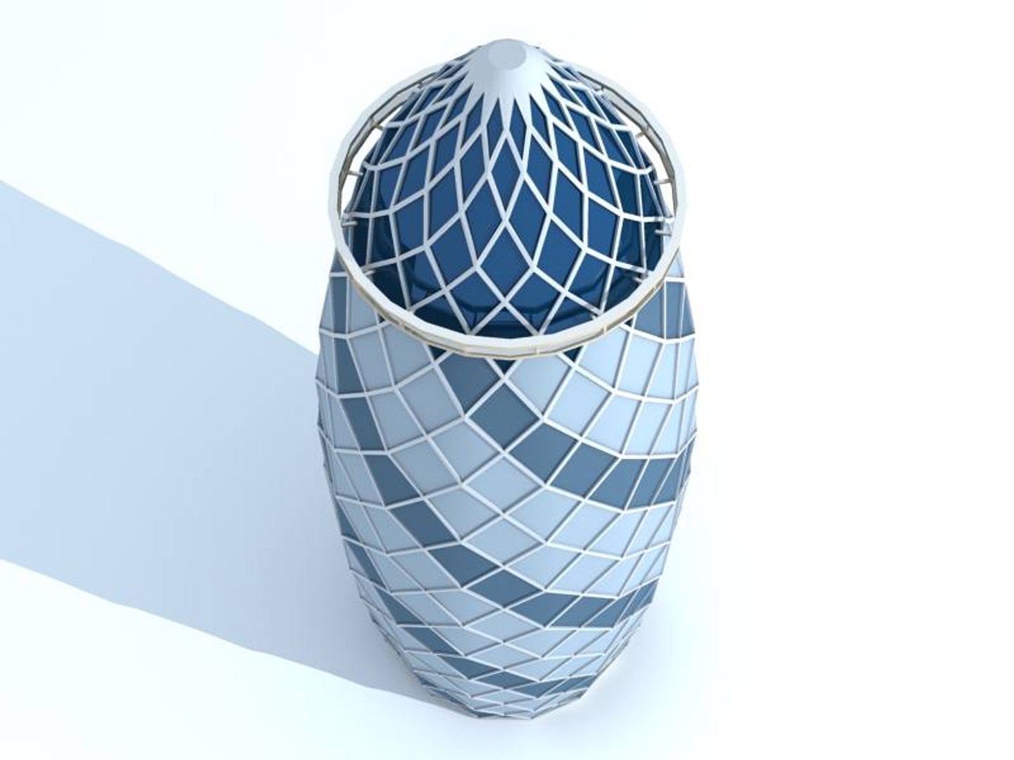 Gherkin Buildings 3d Model