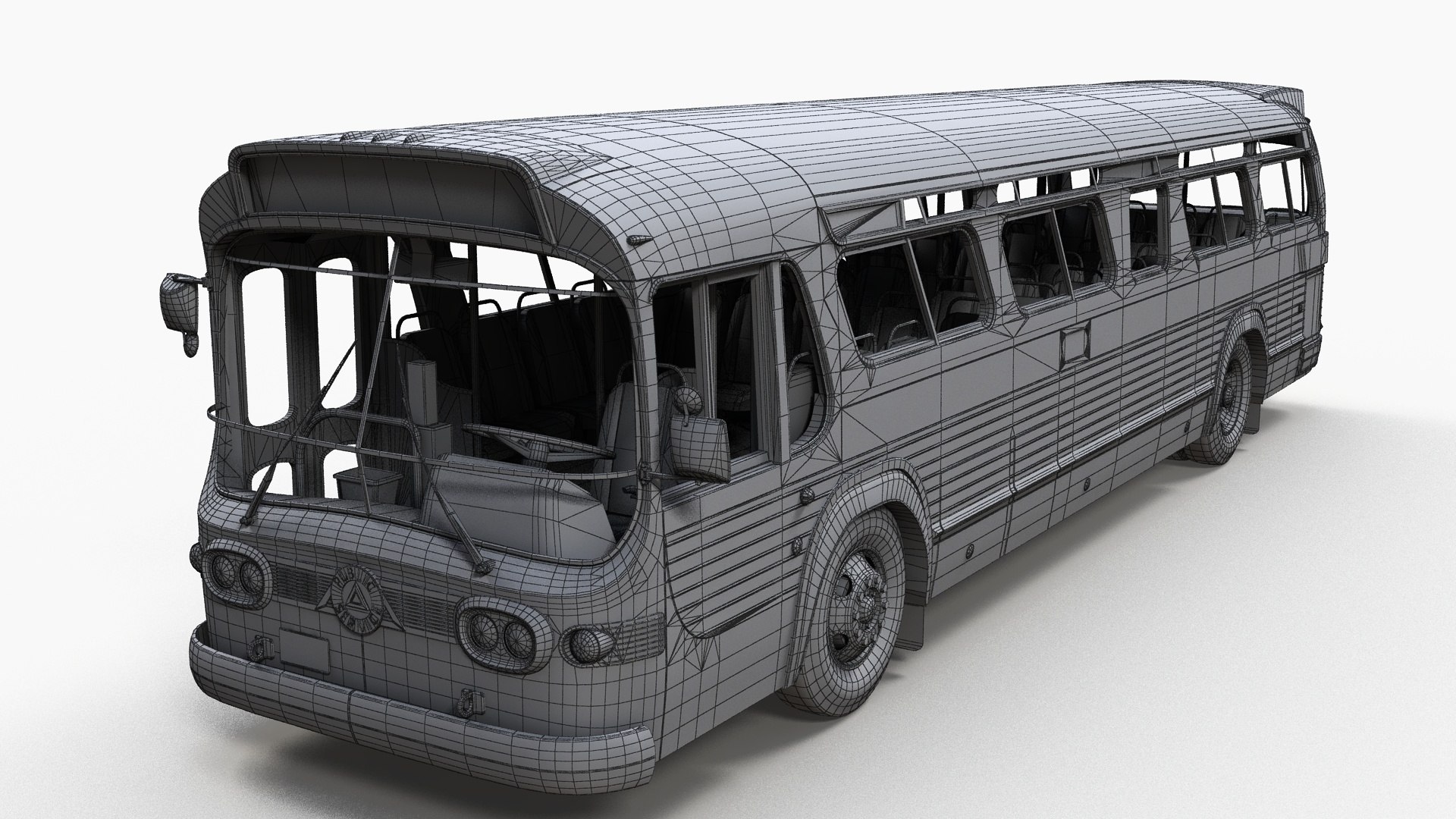 3D model City bus PBR - TurboSquid 2090612