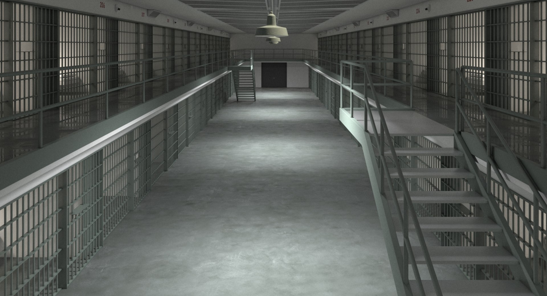 Prison Cells 3D Model - TurboSquid 1320813
