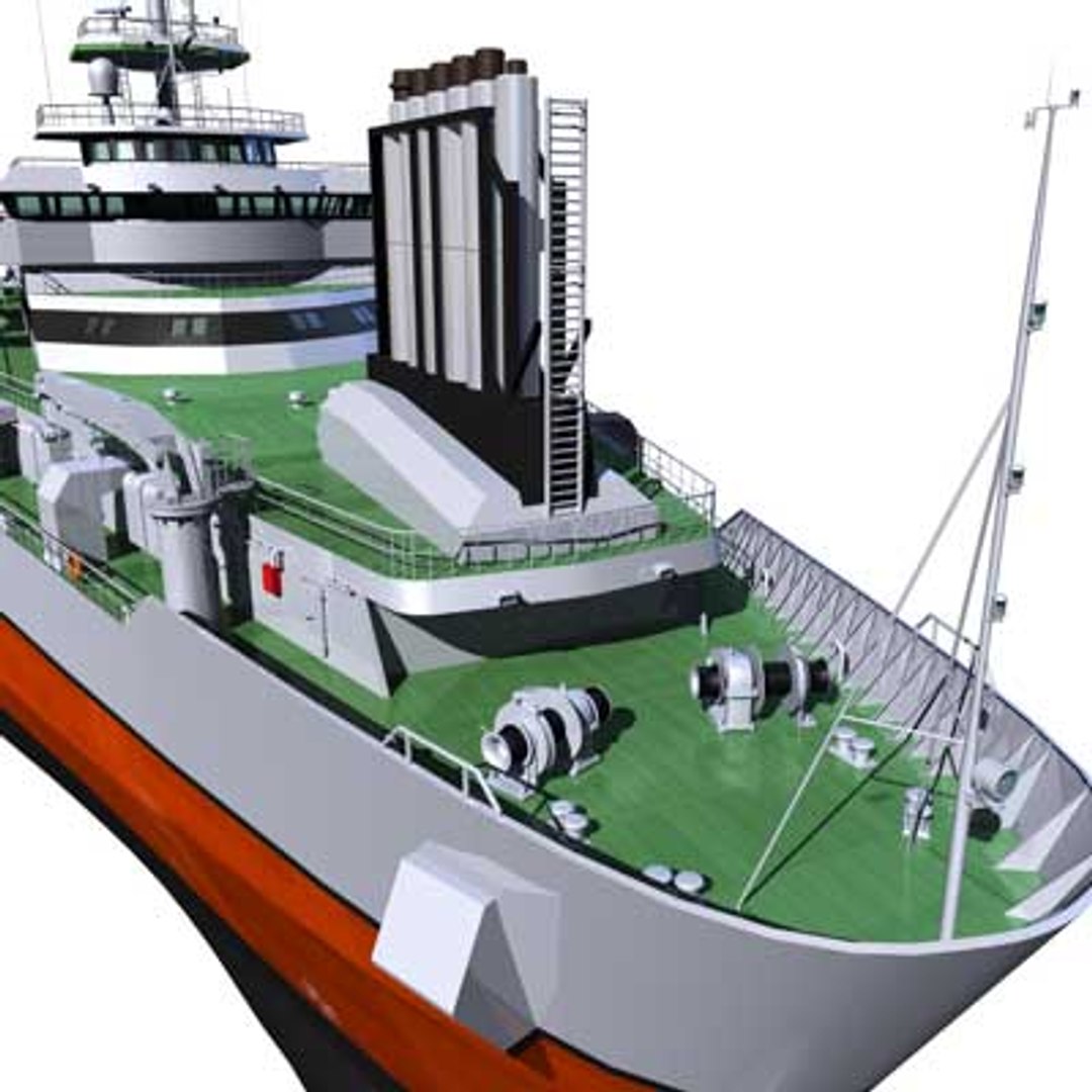 3d Model Seismic Vessel