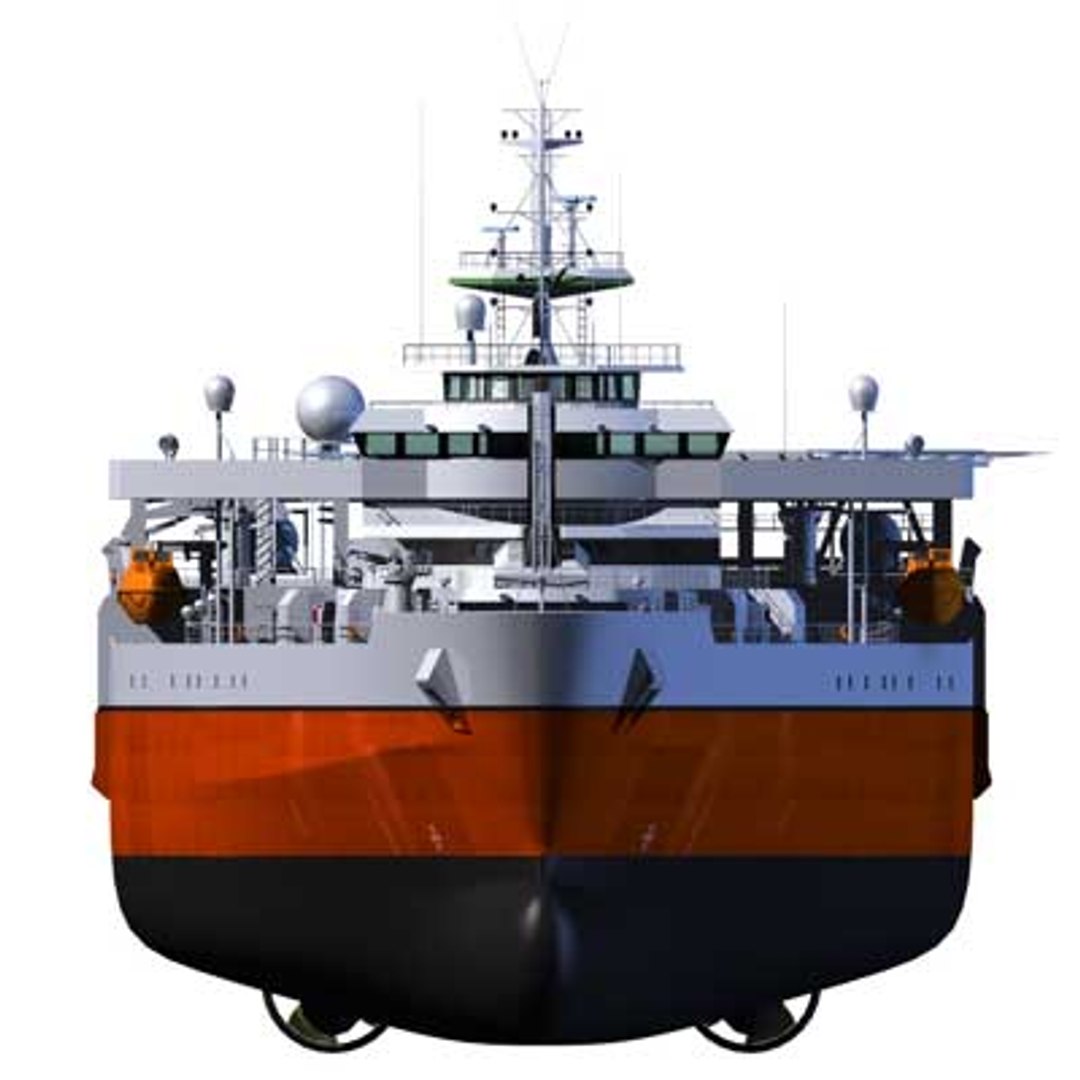 3d Model Seismic Vessel