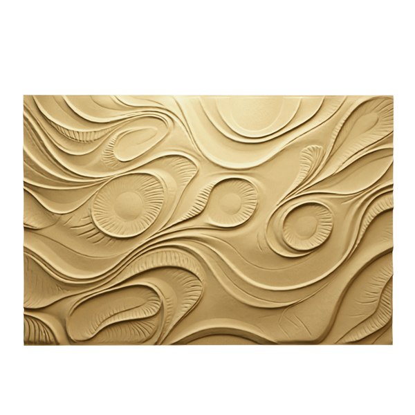 modernes Panel-Wanddekor-Set Relief STL Wandbild CNC 160 3D-Modell ...