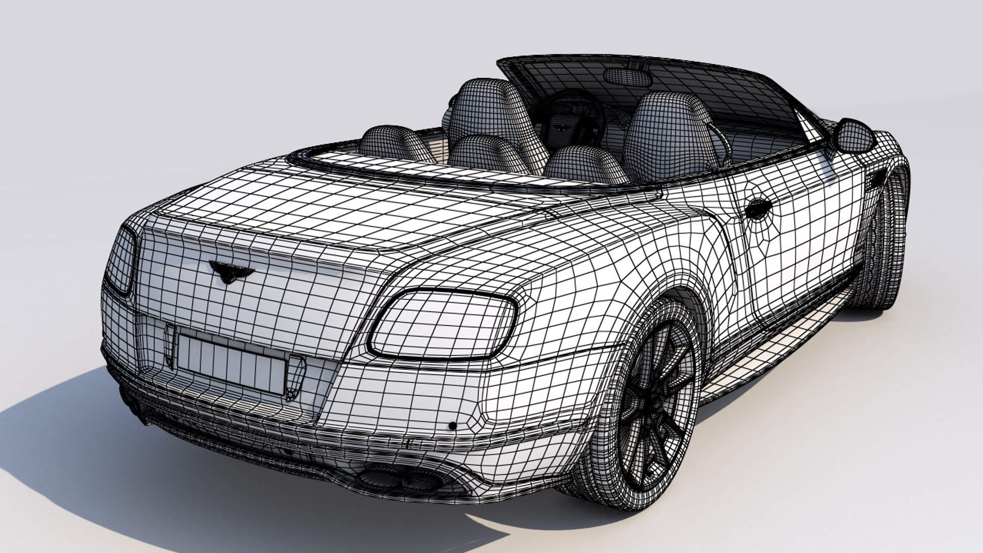 Bentley continental gt v8 3D model - TurboSquid 1194407
