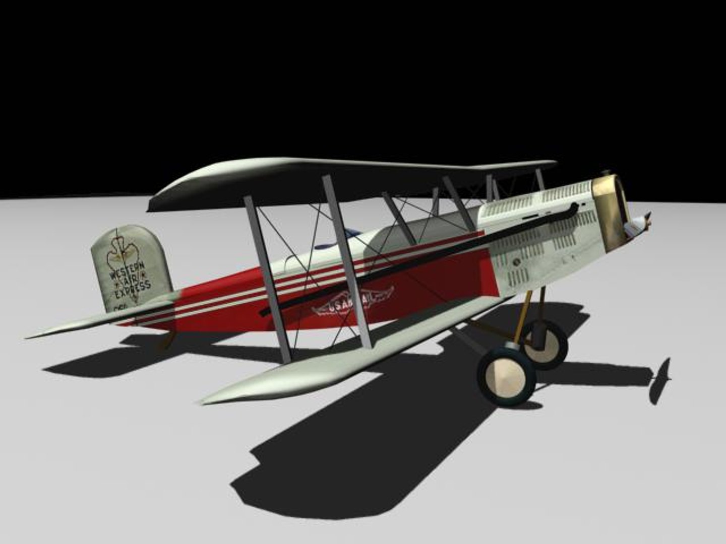 Douglas M-2 Mail Plane 3d 3ds