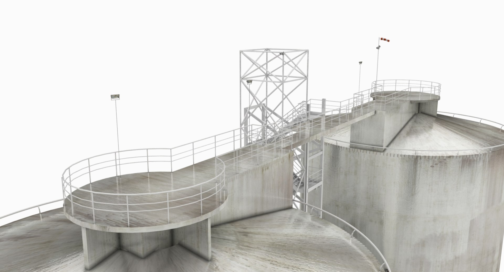 Storage tank 3D - TurboSquid 1400791