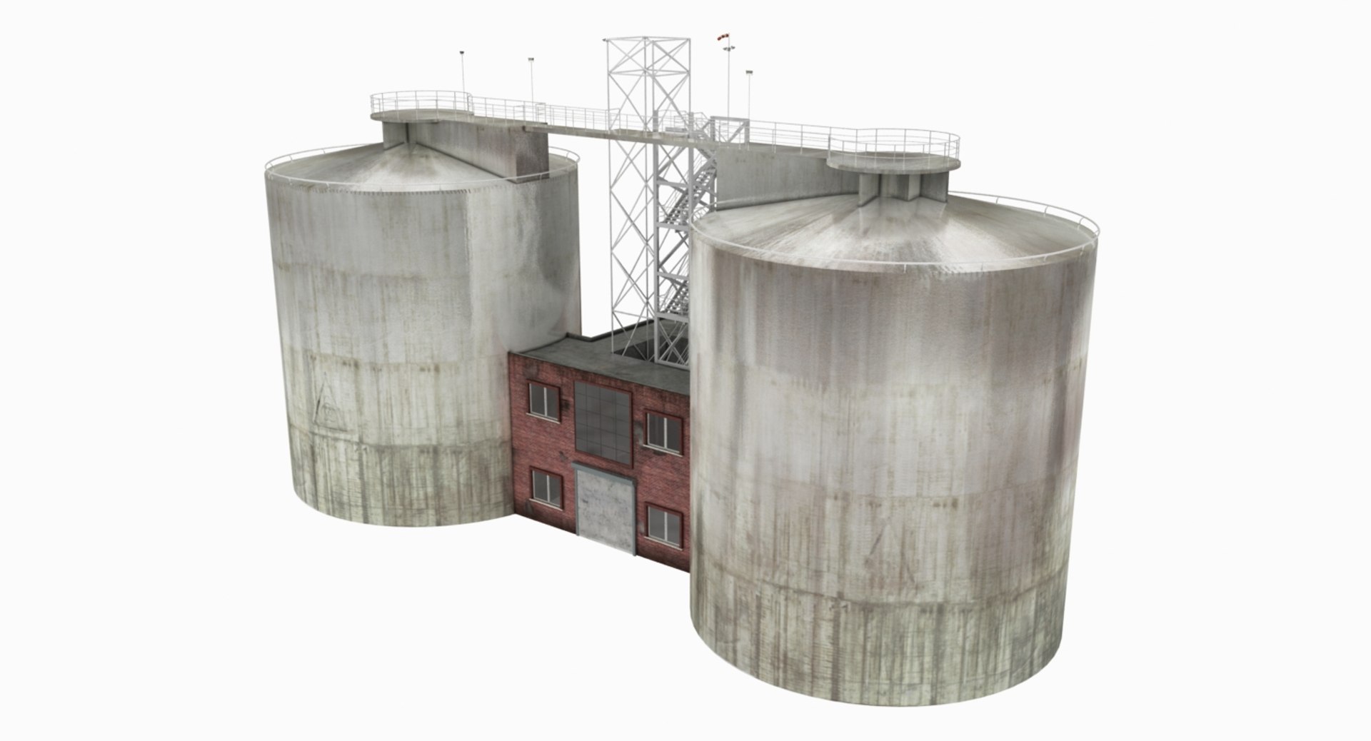 Storage tank 3D - TurboSquid 1400791