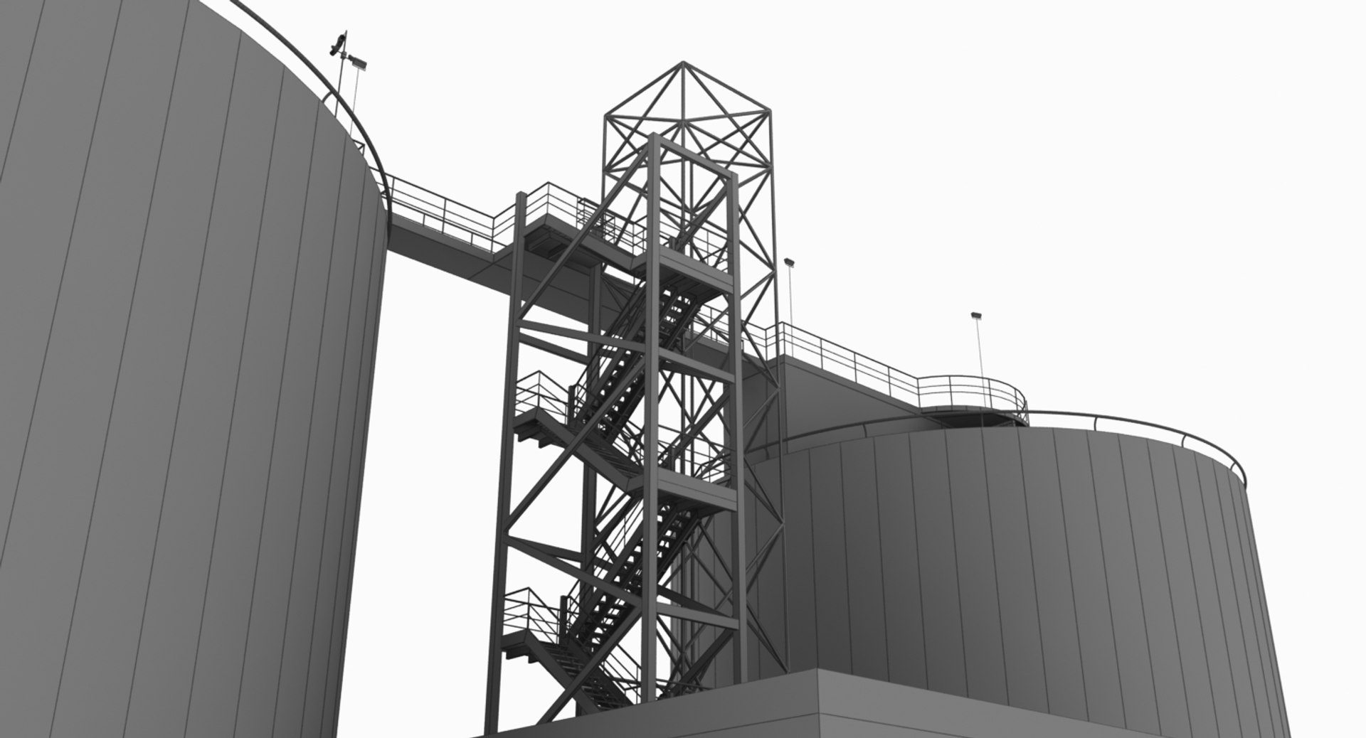 Storage tank 3D - TurboSquid 1400791