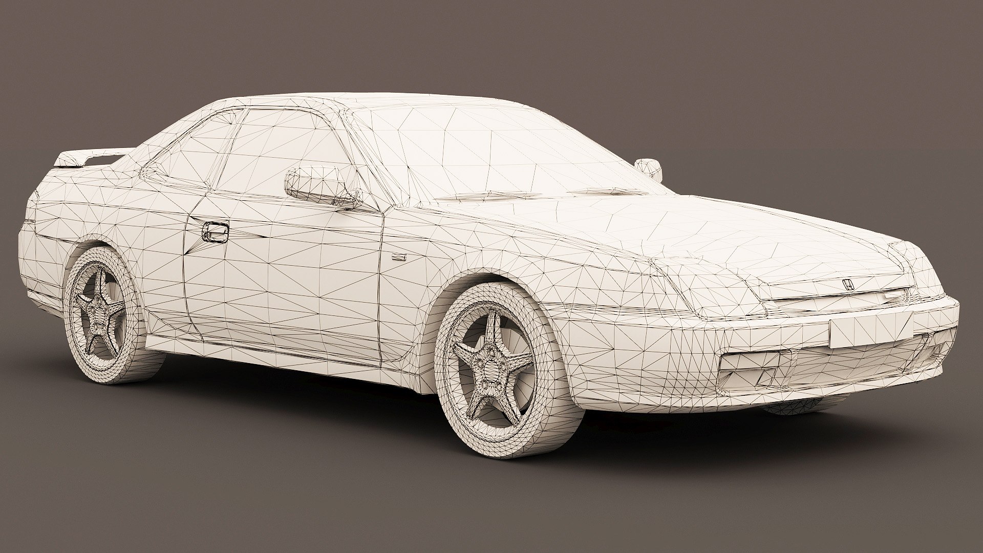 3D Model Honda Prelude 1996 - TurboSquid 2041664