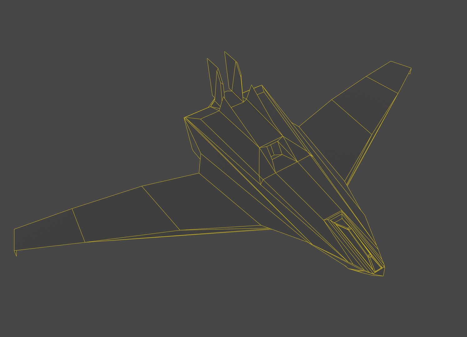 Orbital Aircraft 3D Model - TurboSquid 1957558