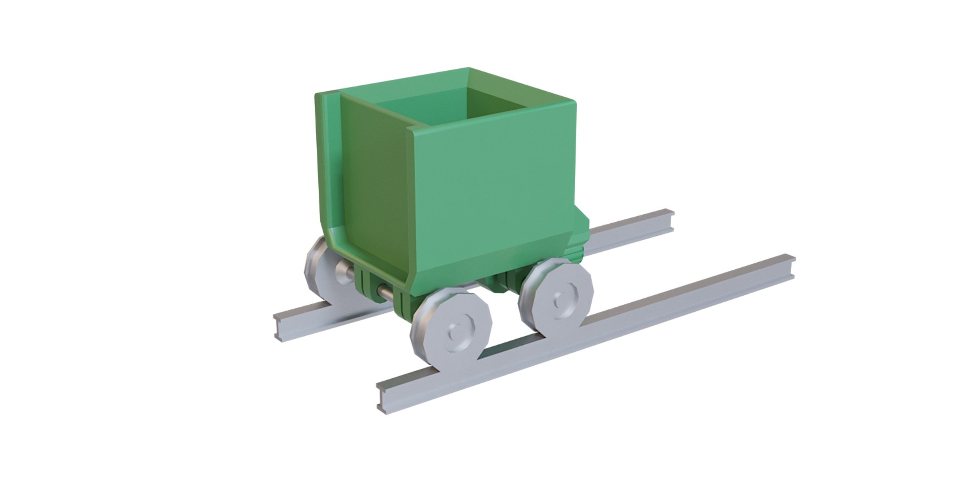 3D Railway Trolley Model - TurboSquid 1342020