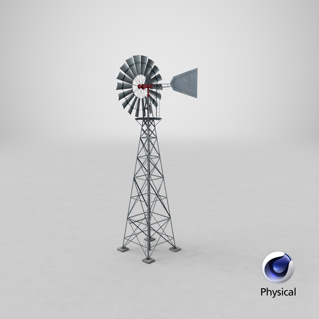 Windmill wind 3D model - TurboSquid 1237958