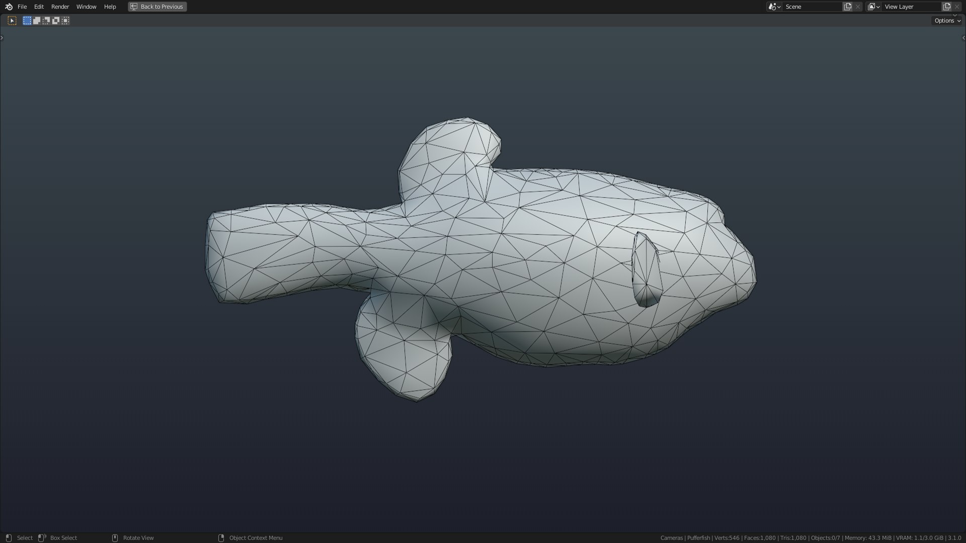 Low Poly Pufferfish Rigged With Realistic Texture 3D Model - TurboSquid ...