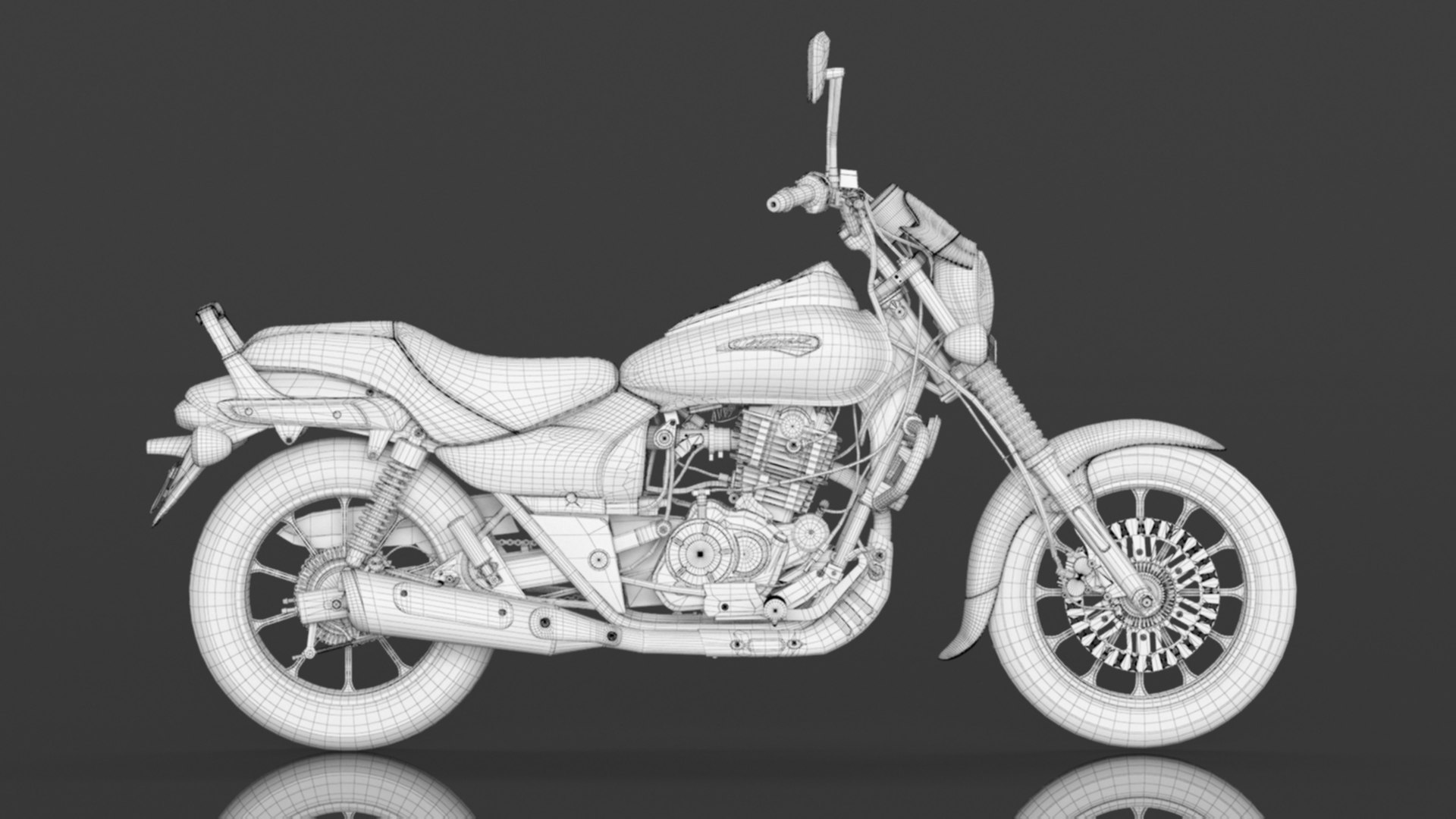 Bajaj Avenger 160 Street PD36 MotorcycleMotorbike 3D Model - TurboSquid ...