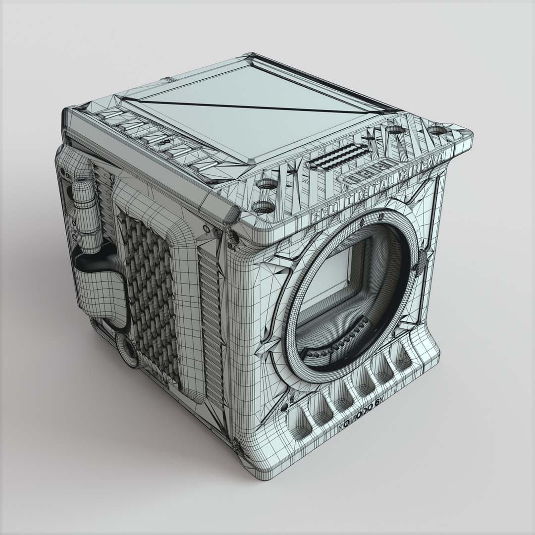 RED DIGITAL CINEMA KOMODO 6K 3D Model - TurboSquid 1754212