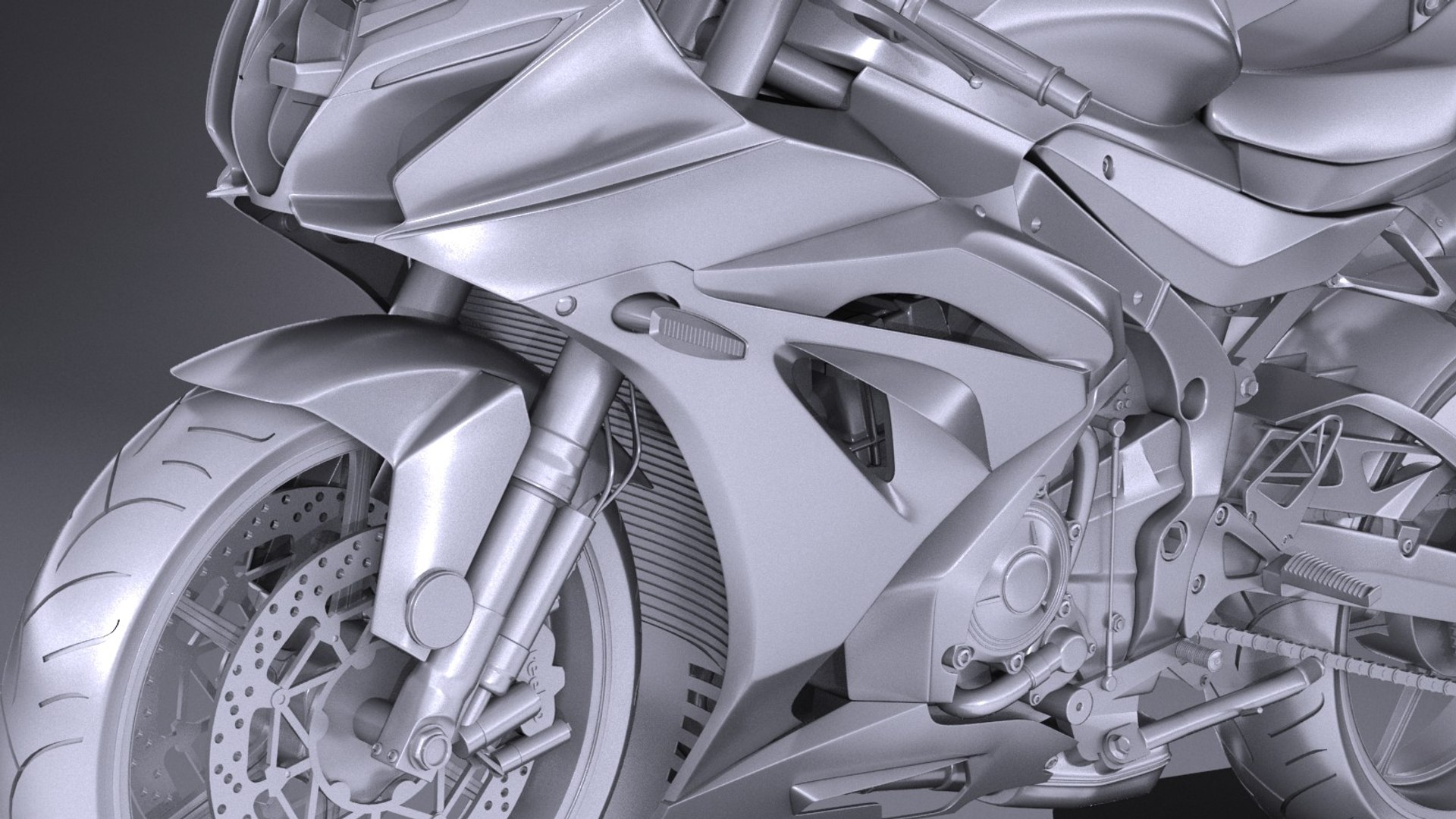 Generic Sport Bike 3ds