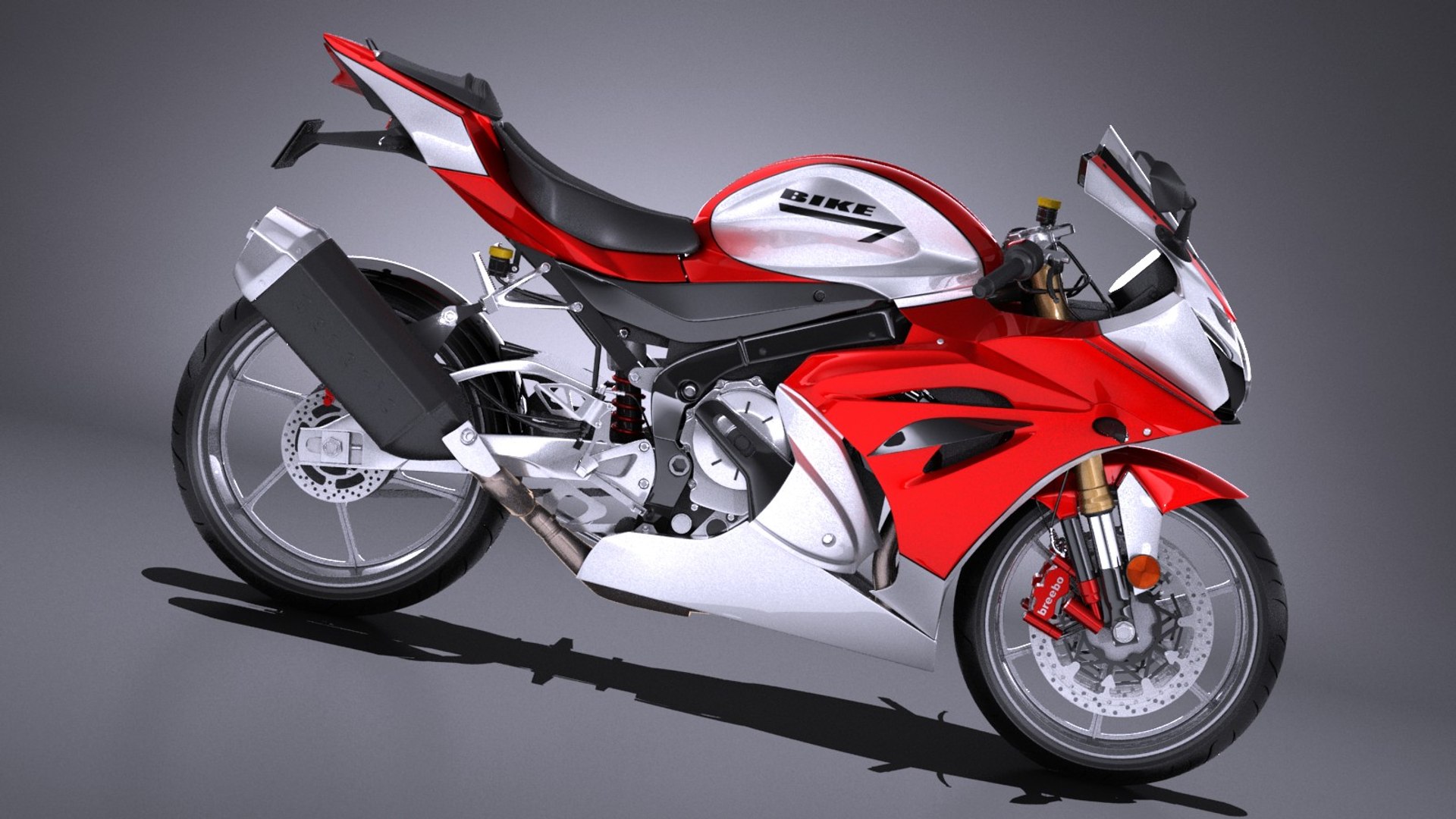 Generic Sport Bike 3ds