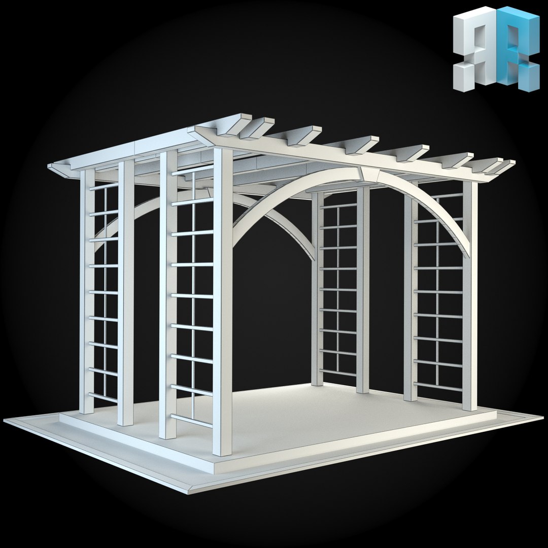architectural modules 3d model