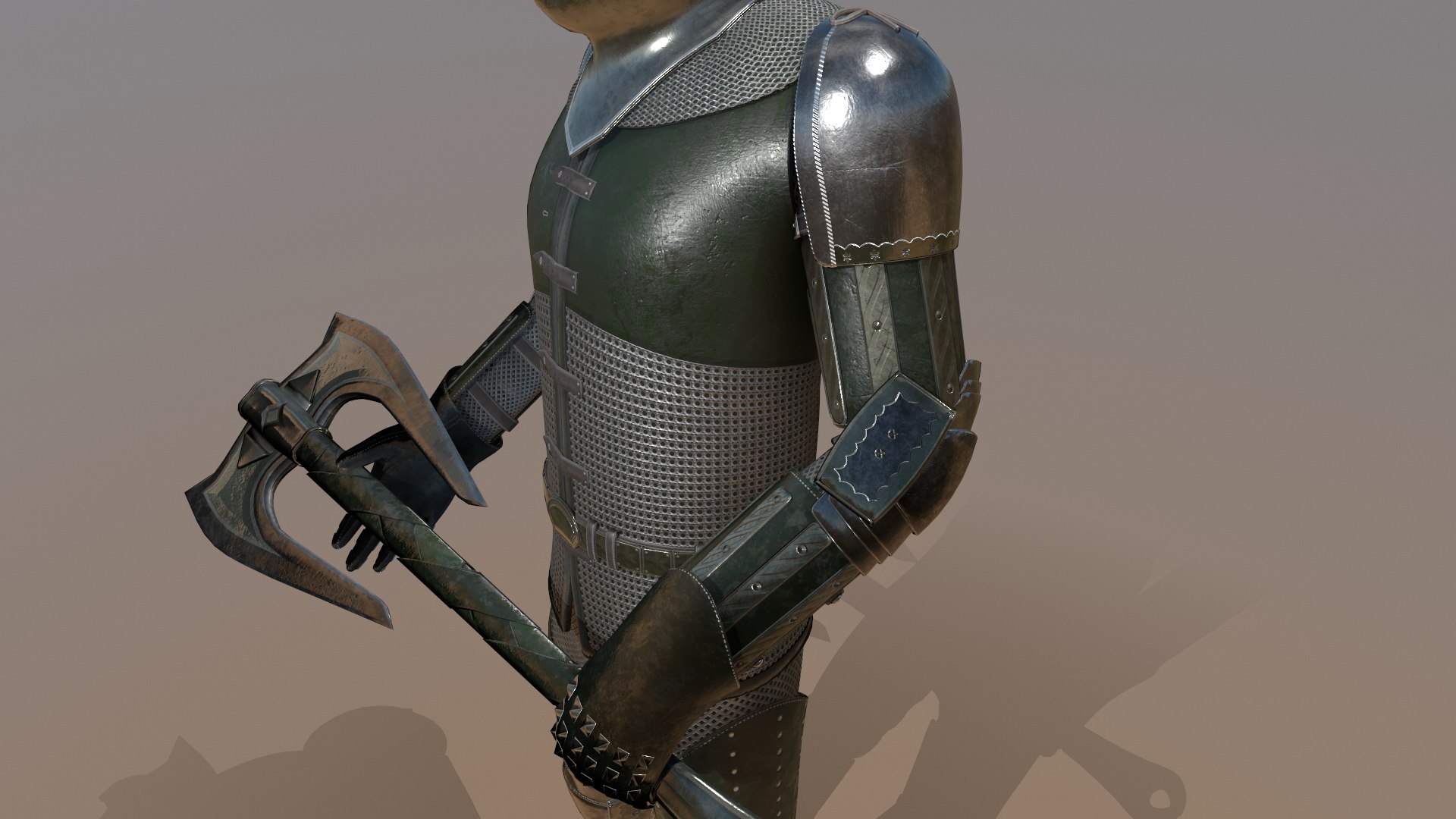 Knight Male Character 3D Model - TurboSquid 1666621
