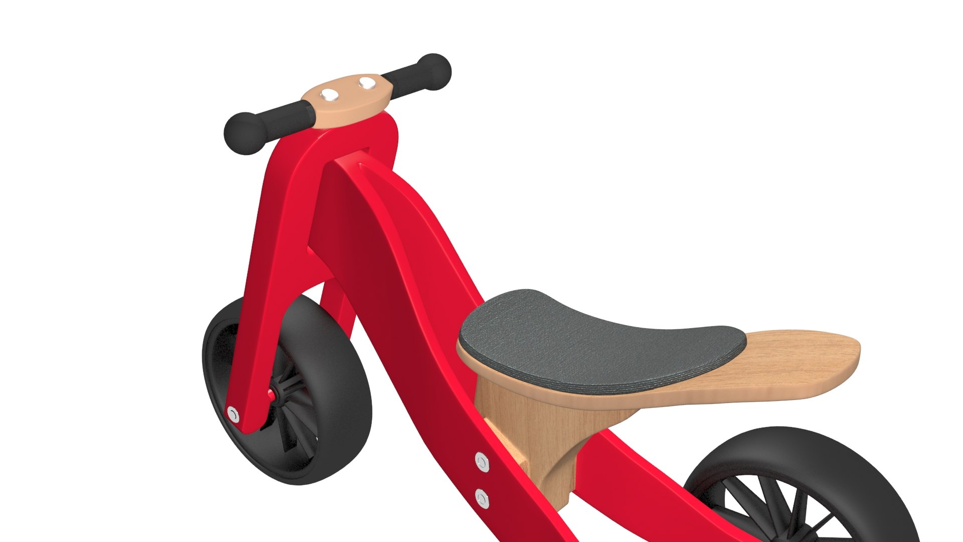 Wooden bike model - TurboSquid 1339673