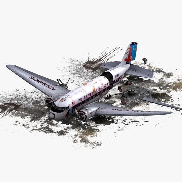 Aircraft Crashed 3D Models for Download | TurboSquid